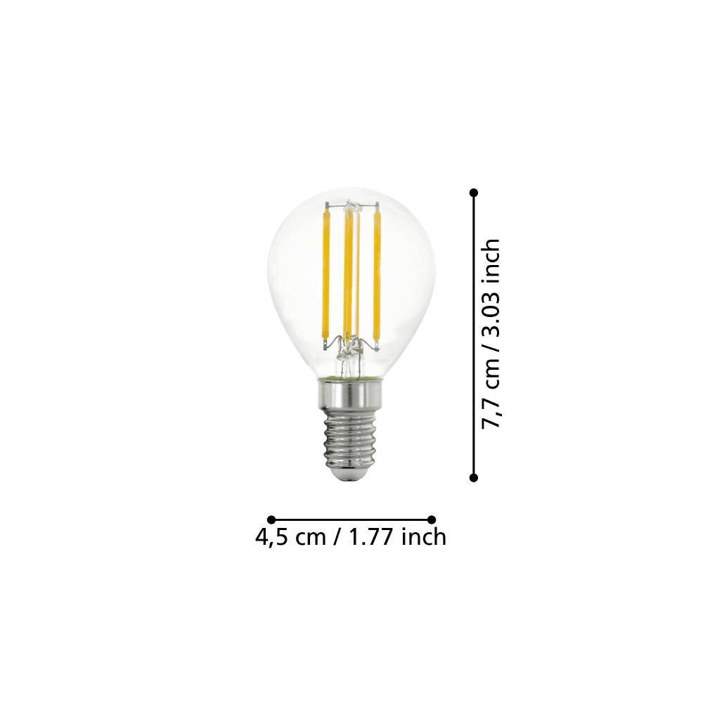 Bec LED E14 4W 2700K 110019 | Eglo Romania