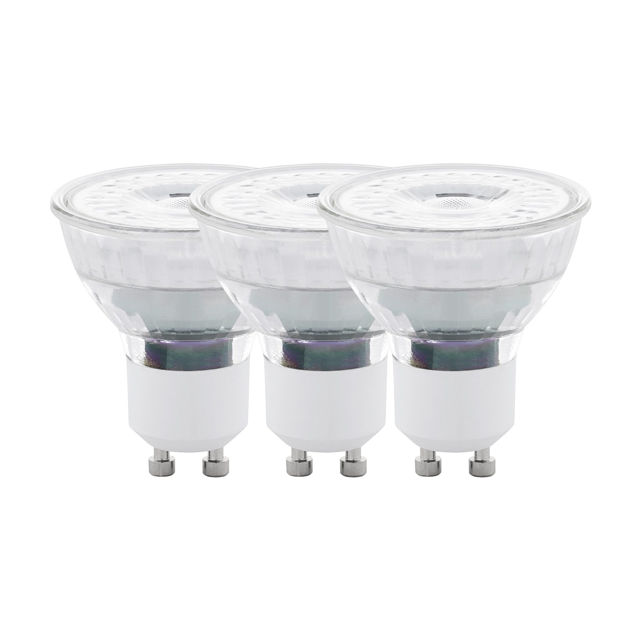 Set 3 becuri LED GU10 3X4.5W 2700K 110151 | Eglo Romania